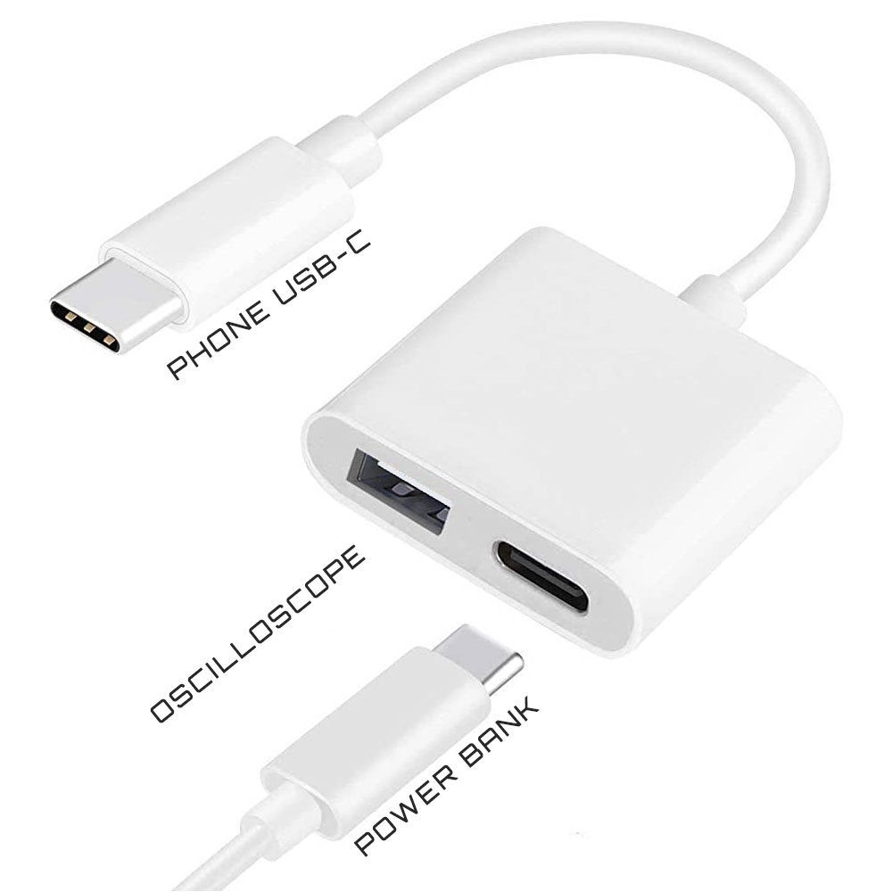 Oscilloscope OTG connectors for mobile phones, tablets – Martinloren